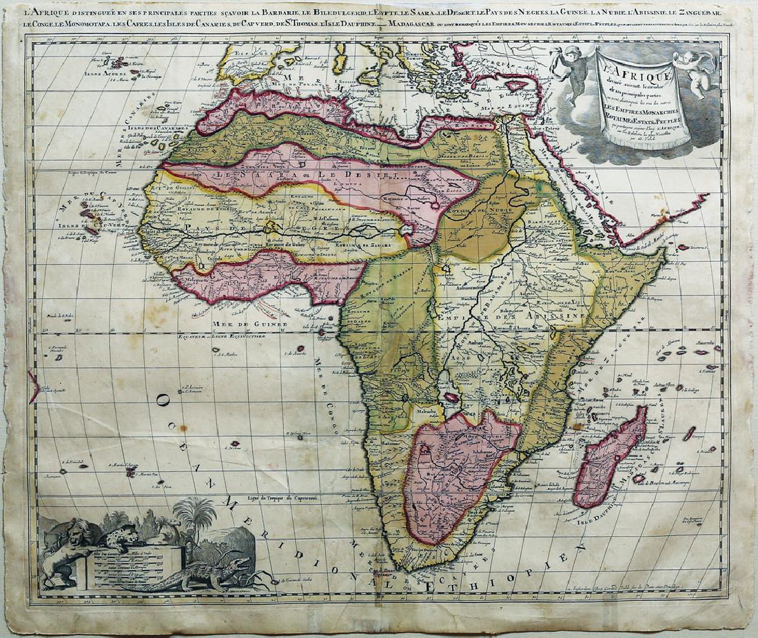 Valk Map of Africa