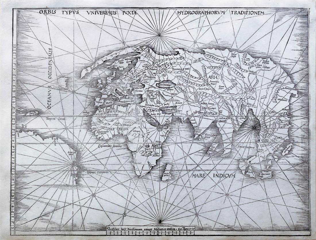 Waldseemulller World Map, 1513