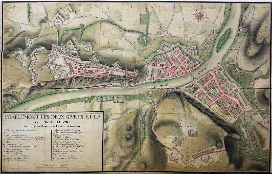 Givet Manuscript Map