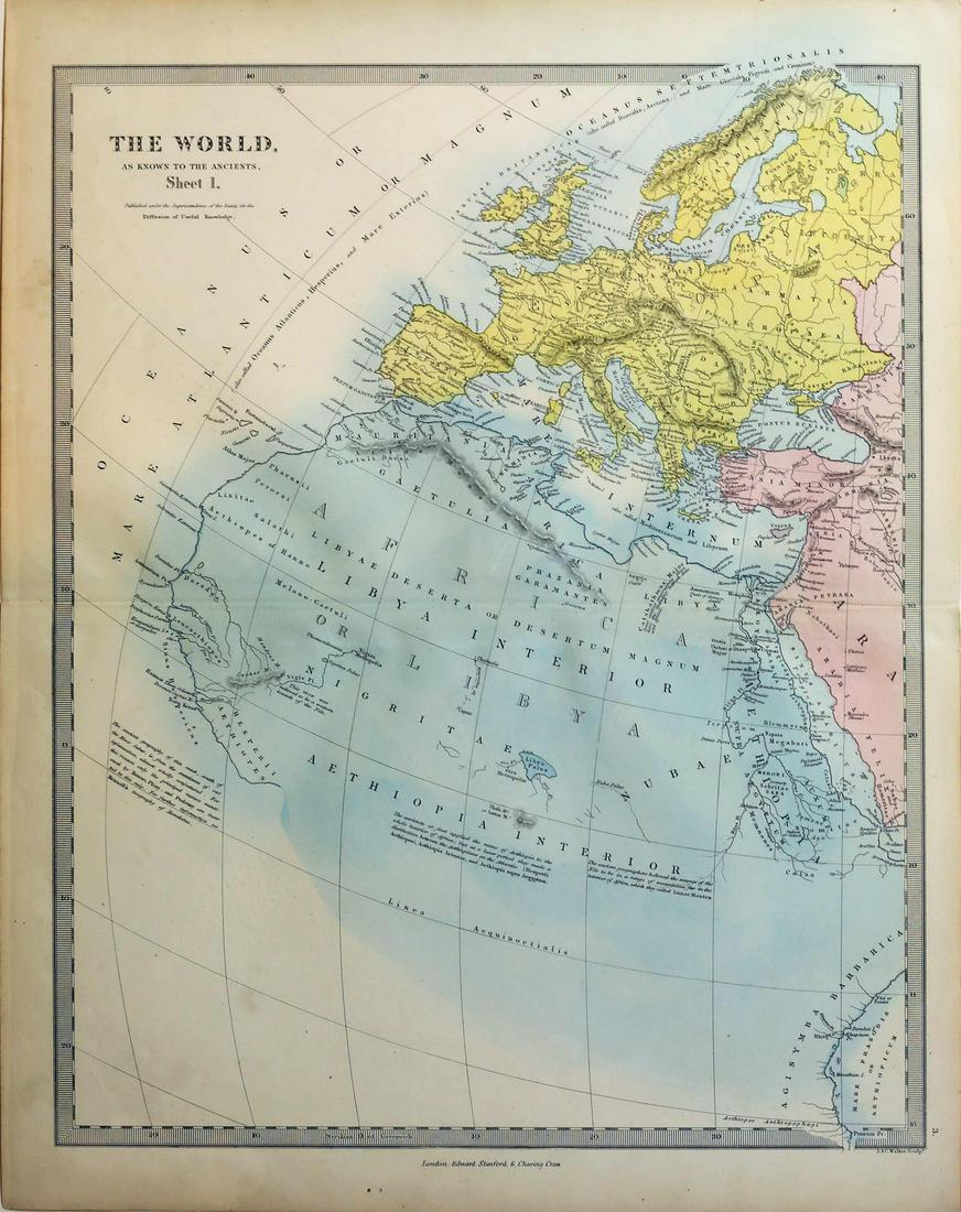 Stanford Map of the World - Aug 21, 2019 | Arader Galleries in NY