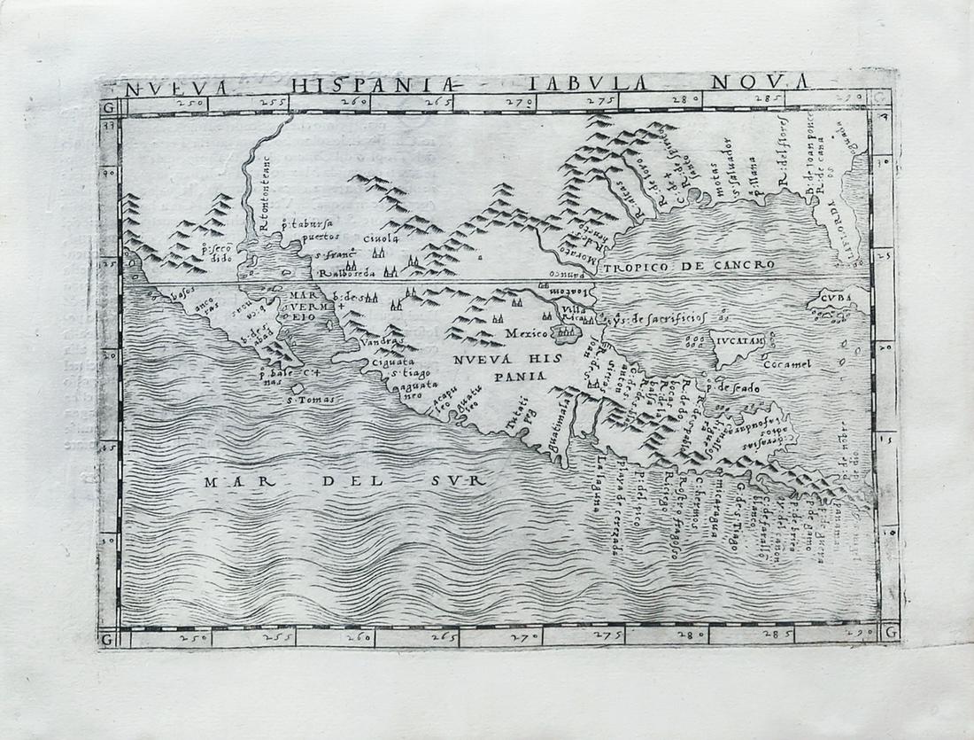 Gastaldi Map of New Spain - Sep 28, 2019 | Arader Galleries in NY