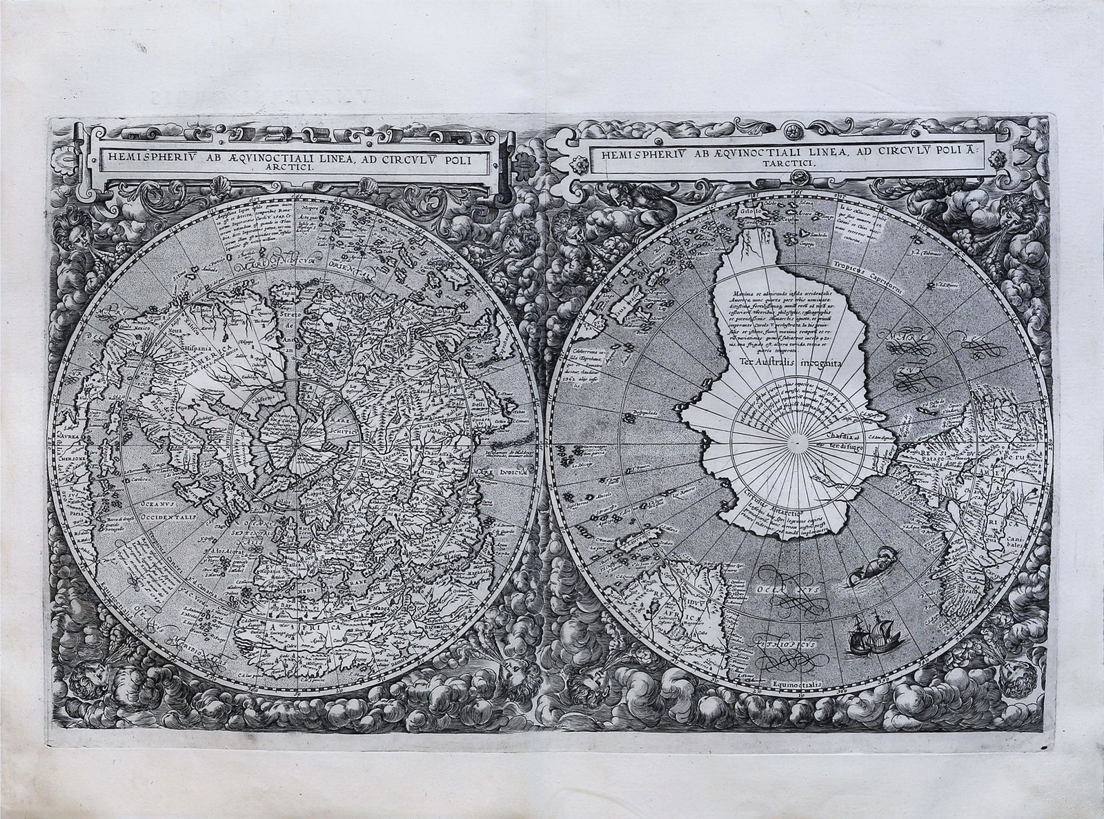 De Jode World Map 1593 - Jan 25, 2020 | Arader Galleries in NY
