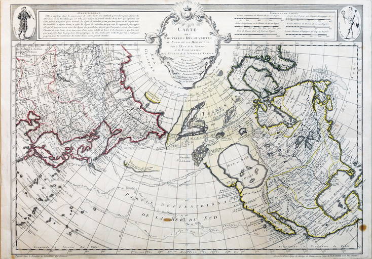 Bauche Map Of The Pacific Northwest Including Alaska