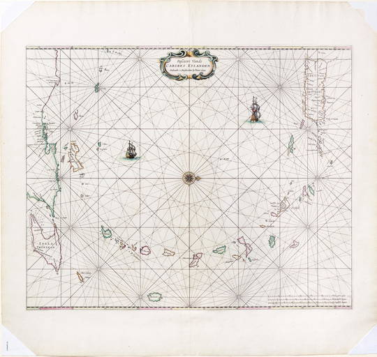 Goos Map Of The Caribbean