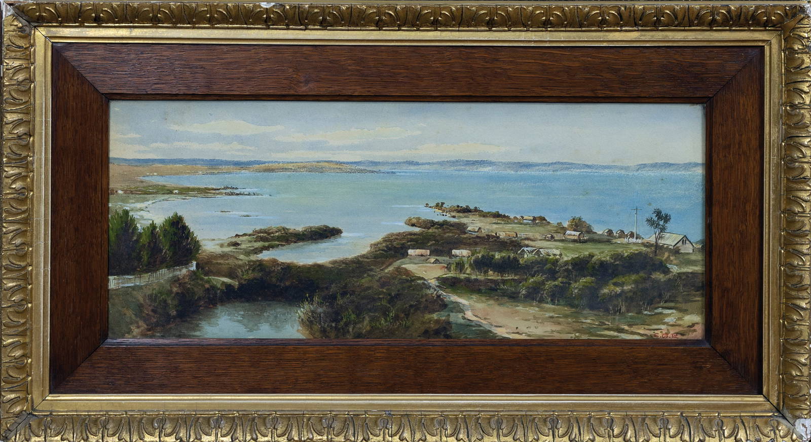 Payton Original Oil, Lake Rotorua, Hot Lake Country, New Zealand Auction