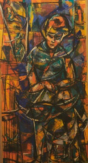 1034: Janice Lefton, (American, 20th Century), Margo Po