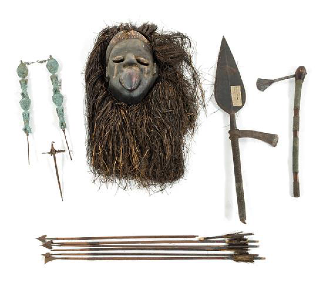 * A Group of African Tools, Pole Arms and Other Metal