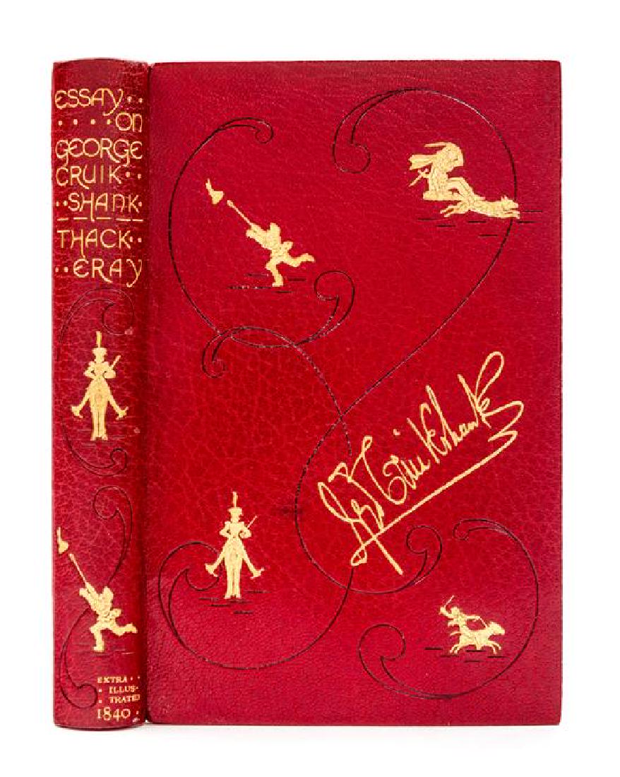 [BINDING]. [CRUIKSHANK, George]. THACKERAY, William