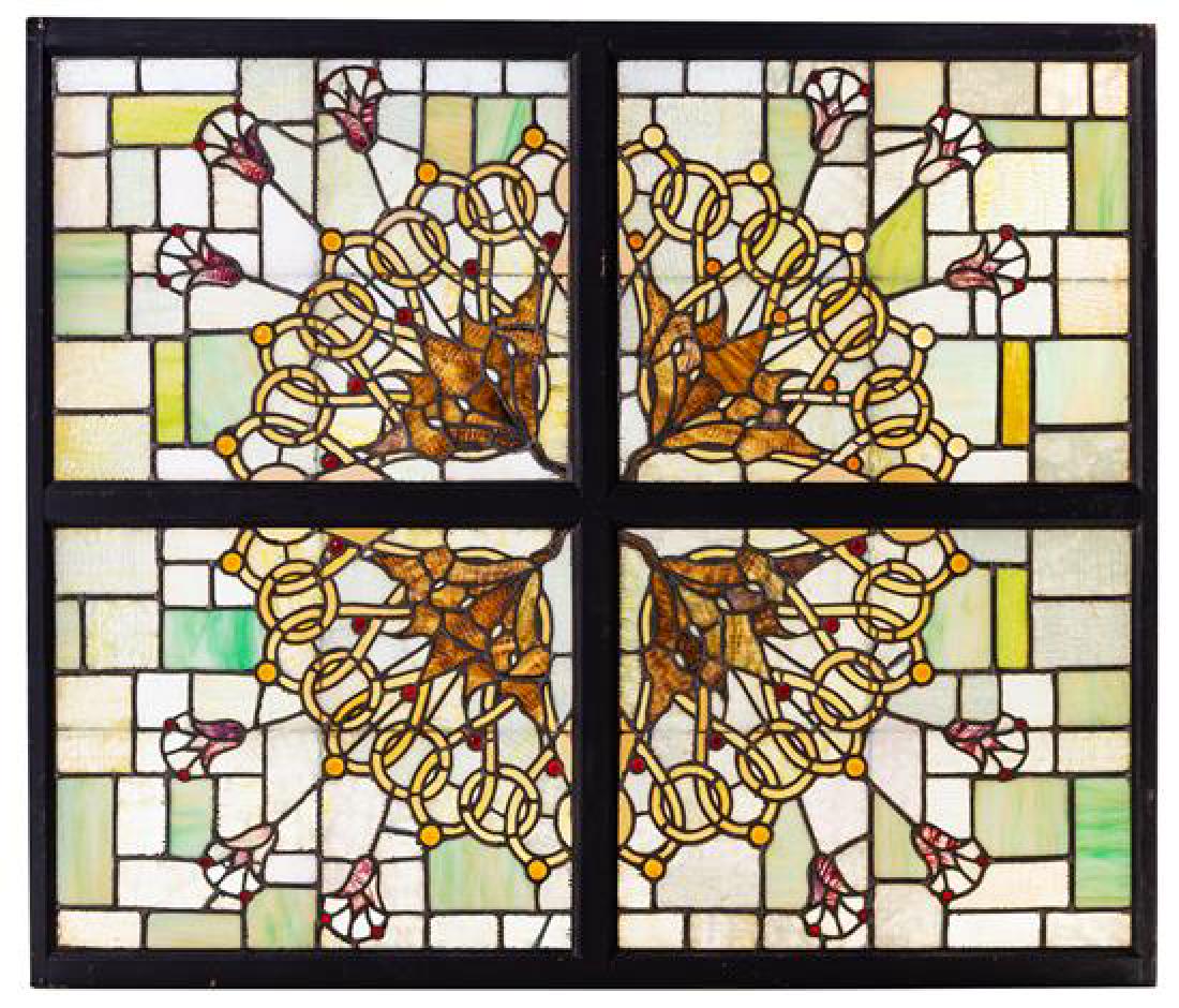 A Louis Sullivan Auditorium Hotel Dining Room Skylight