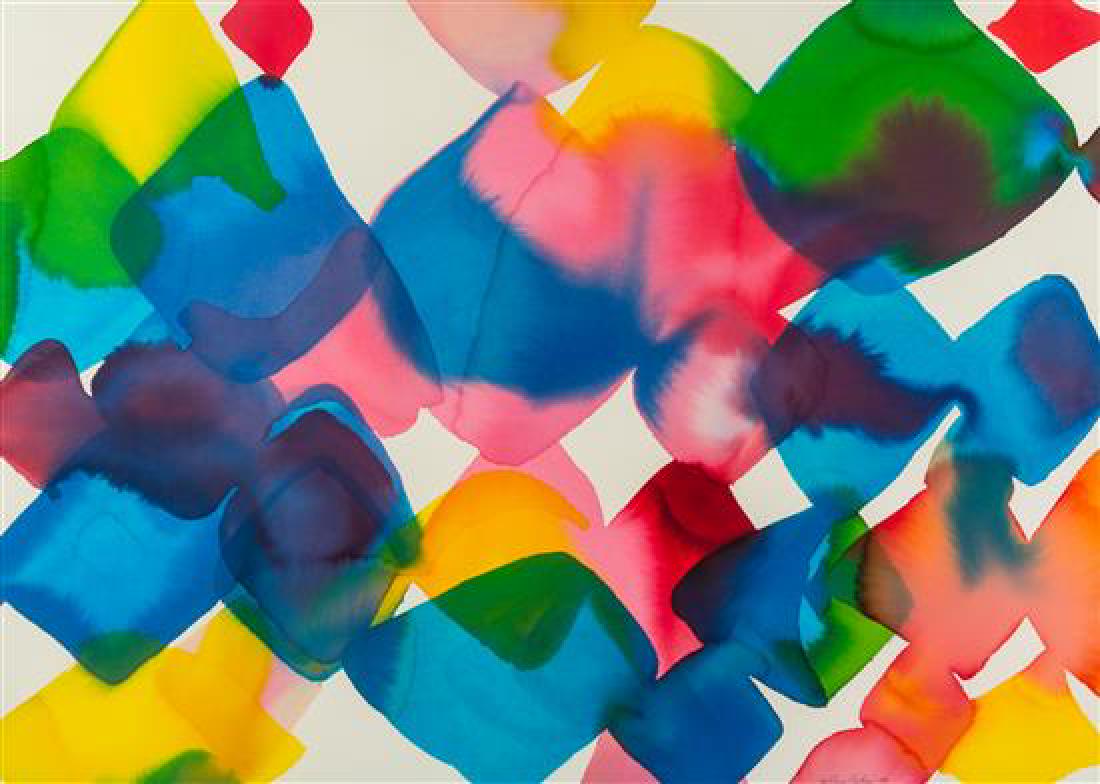 Alice Baber, (American, 1928-1982), Untitled, 1981