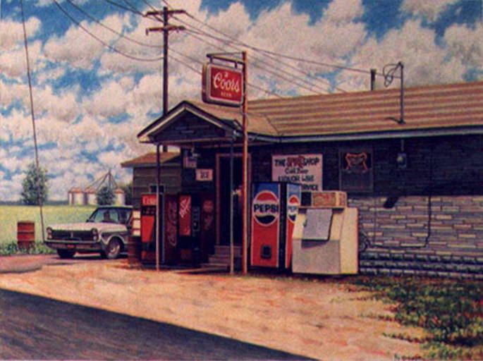 Glennray Tutor, (american, B. 1950), Spirit Shop