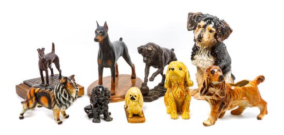 * A Group of Nine Dog Figures of Various Breed Height - Apr 23, 2019 ...
