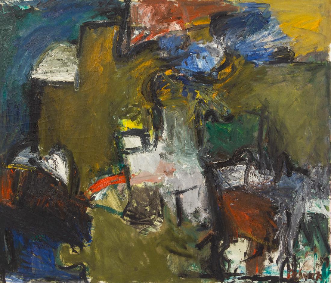 Milton Resnick, (american, 1917 2004), End Of Year,