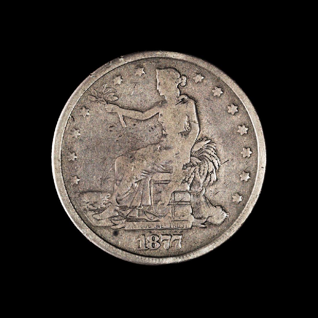 A United States 1877 Trade Dollar Coin - Jun 20, 2019 | Hindman in IL