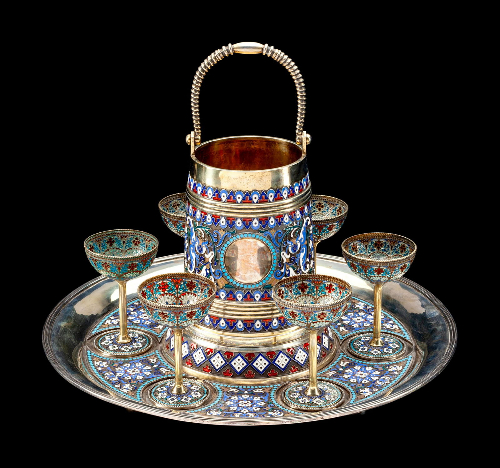 A Russian Enameled Silver and Plique-a-Jour Enamel - Sep 04, 2019 ...