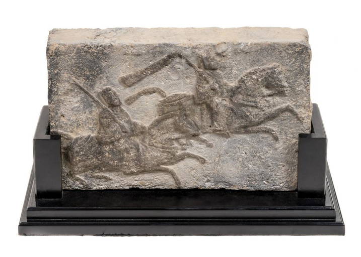 A Chinese Ceramic Tomb Tile - Oct 15, 2019 | Hindman in IL