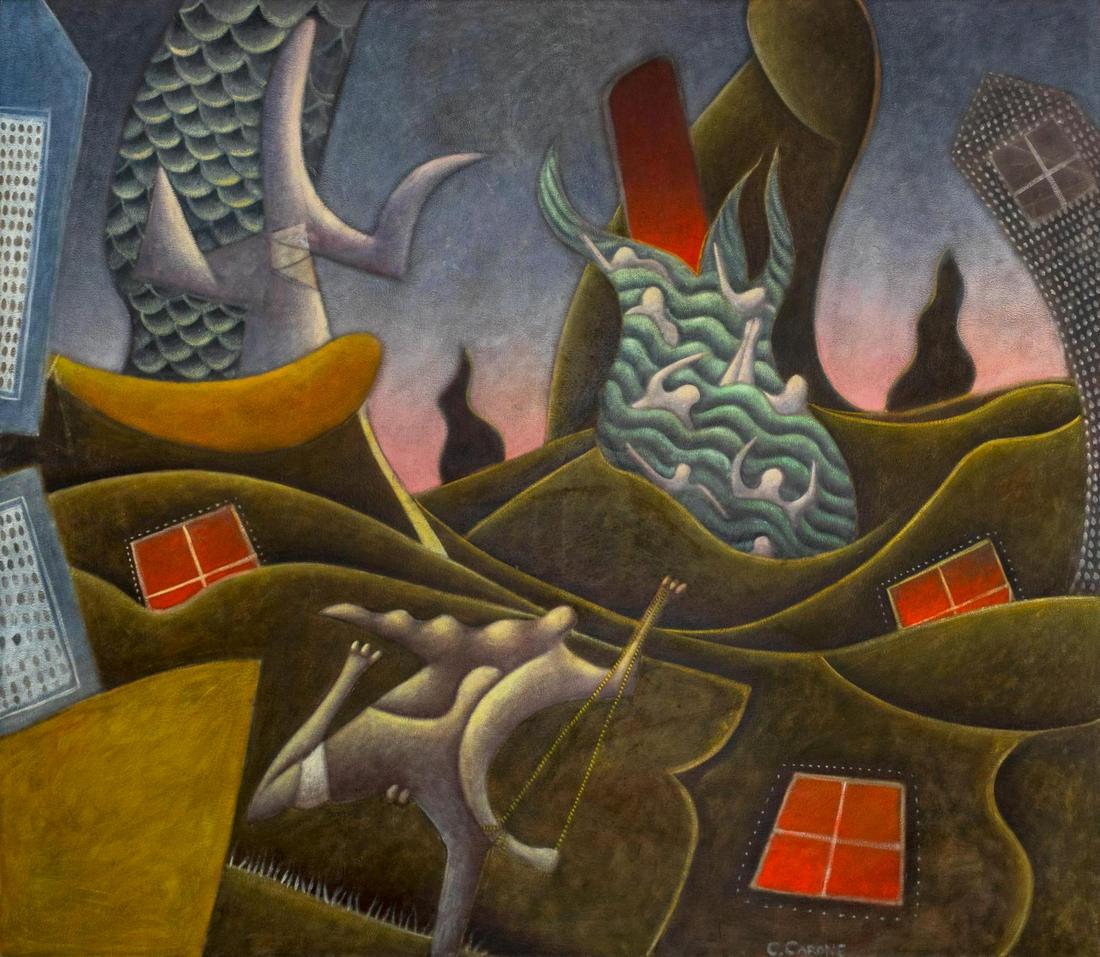 Claude Carone (American, b. 1952) Captive Landscape, - Jan 08, 2020 ...