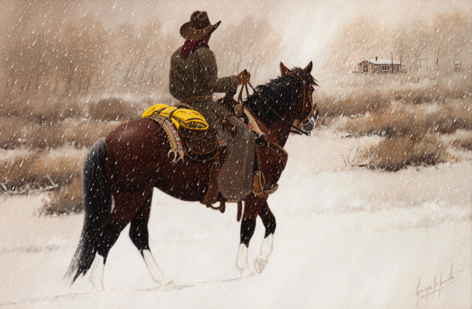 George Dee Smith (American, b. 1944) Time to Hole Up, - Jun 04, 2020 ...