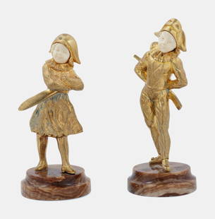 Demetre Chiparus (1886 1947): Three Children