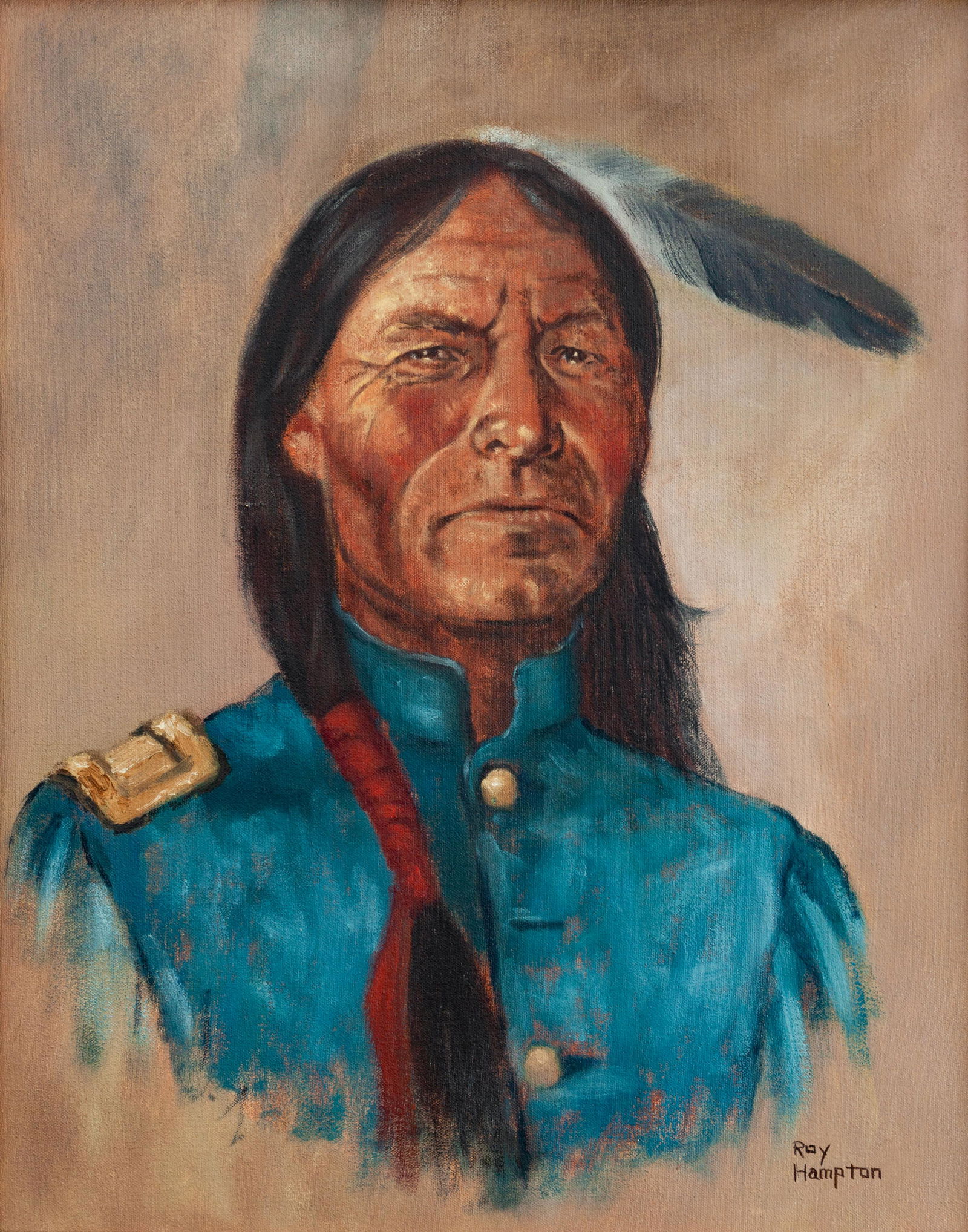 Roy Hampton (American, 1923 - 1997 ) Proud Warrior - May 11, 2020 ...