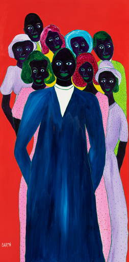 Jack Baron (american, 1926 2005) Brothers And Sisters