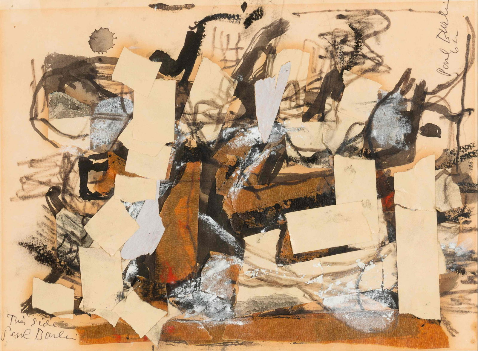 Paul Burlin (american, 1886 1969) This Side, 1964