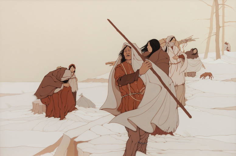 Valjean Hessing (american, B. 1934) Trail Of