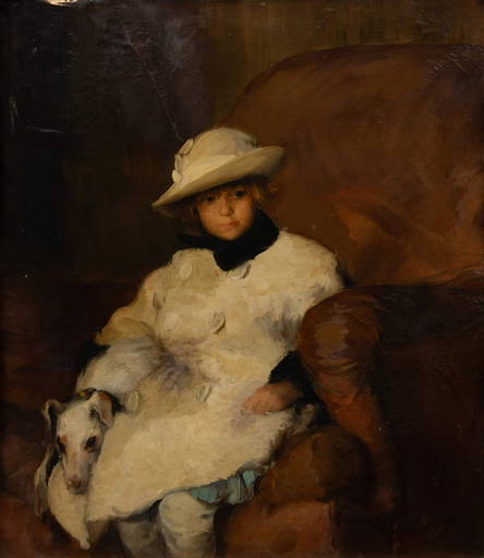 Wayman Adams (american, 1883 1959) Portrait Of Laurel