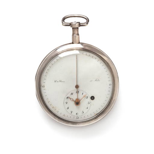 Silver Open Face Pocket Watch