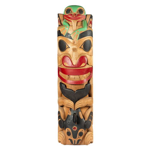 Bill Bellis (haida, B. 1963) Totem Pole