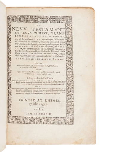 [bible, In English]. The New Testament Of Jesus Christ,