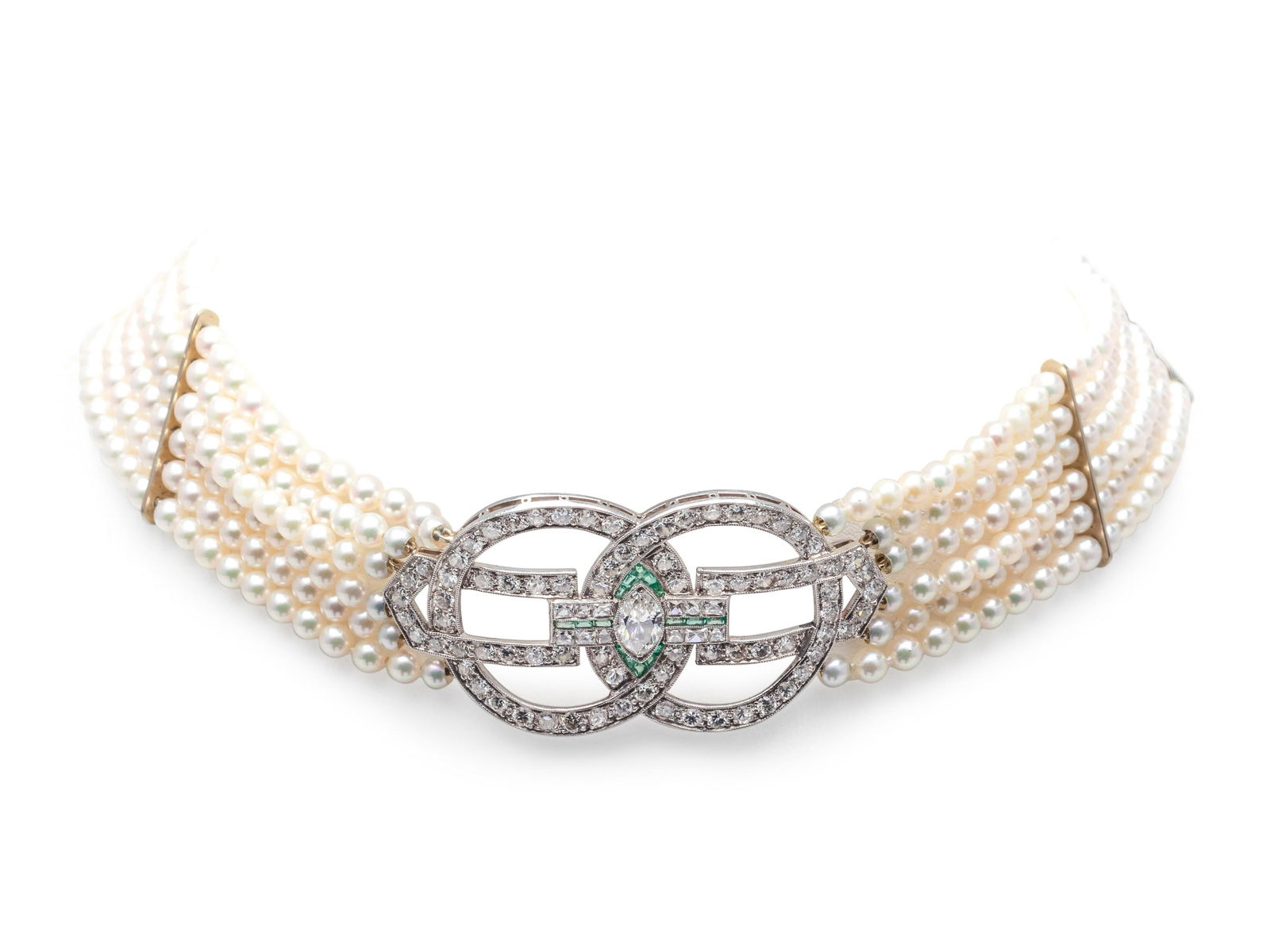EDWARDIAN, DIAMOND CHOKER NECKLACE - May 26, 2021 | Hindman in IL