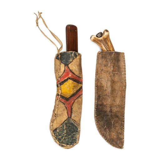 Plains Knife Sheaths, made of Recycled Parfleche - Jun 15, 2021 ...