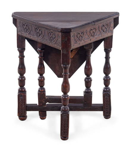 A Jacobean Carved Oak Gate-Leg Table - Jul 22, 2021 | Hindman in IL