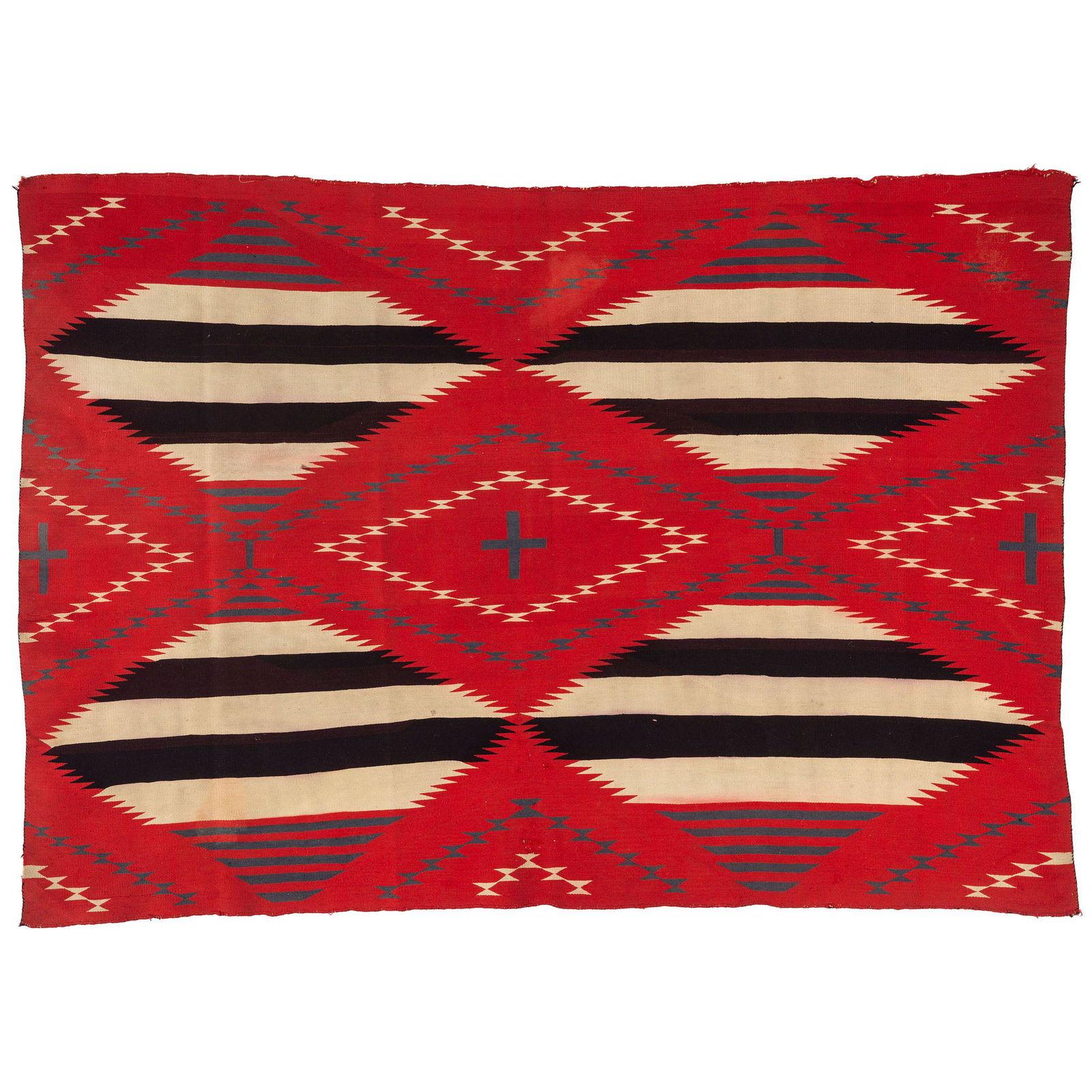 Navajo Germantown Third Phase Pattern Weaving / Rug
