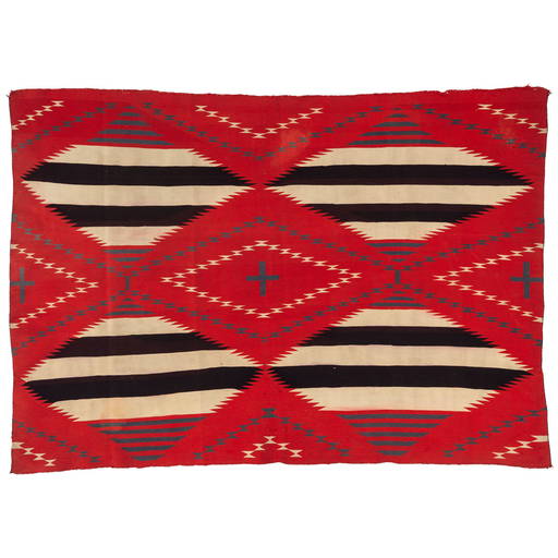 Navajo Germantown Third Phase Pattern Weaving / Rug