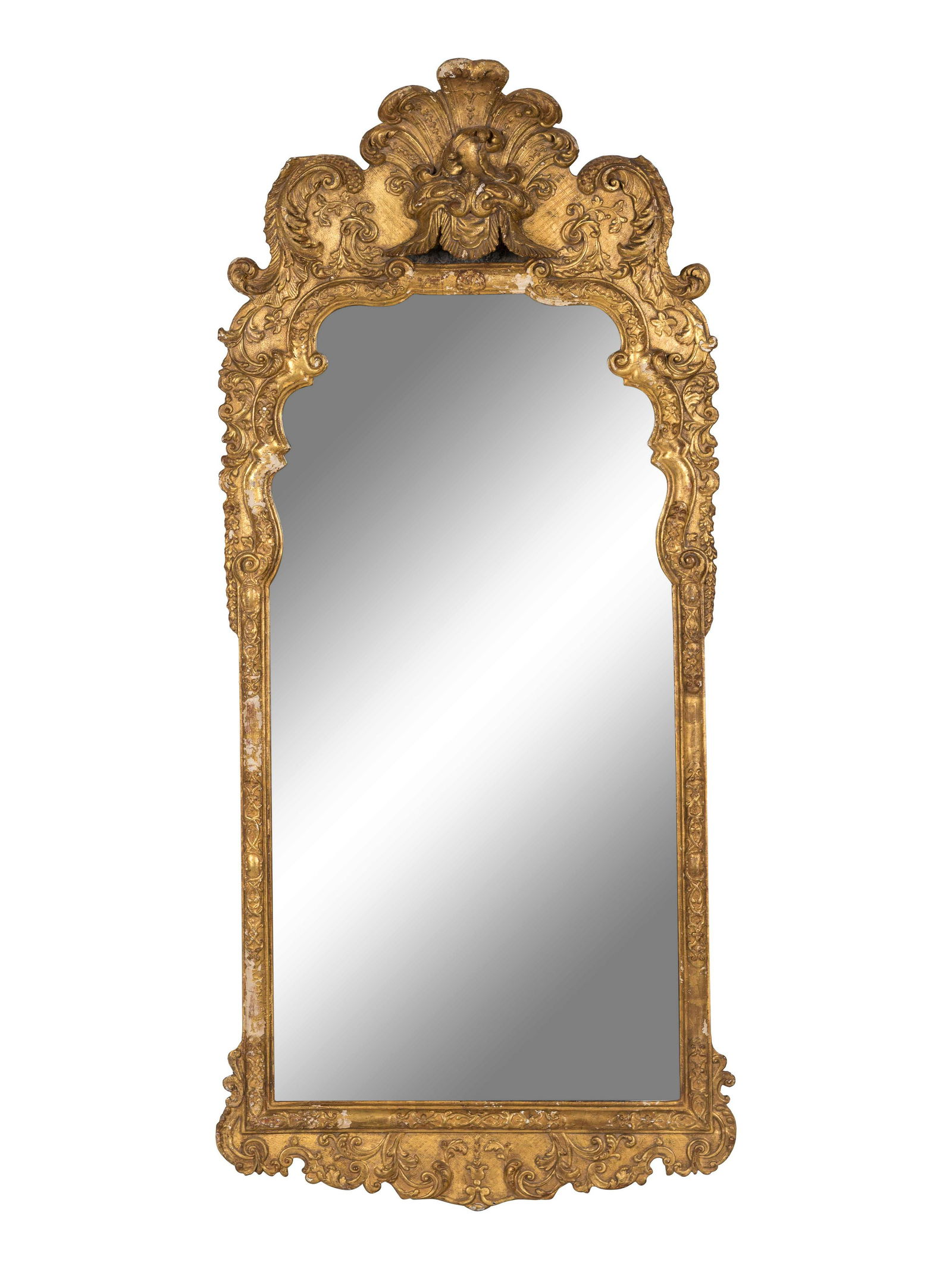 A George III Carved Giltwood Pier Mirror - Oct 20, 2021 | Hindman in IL