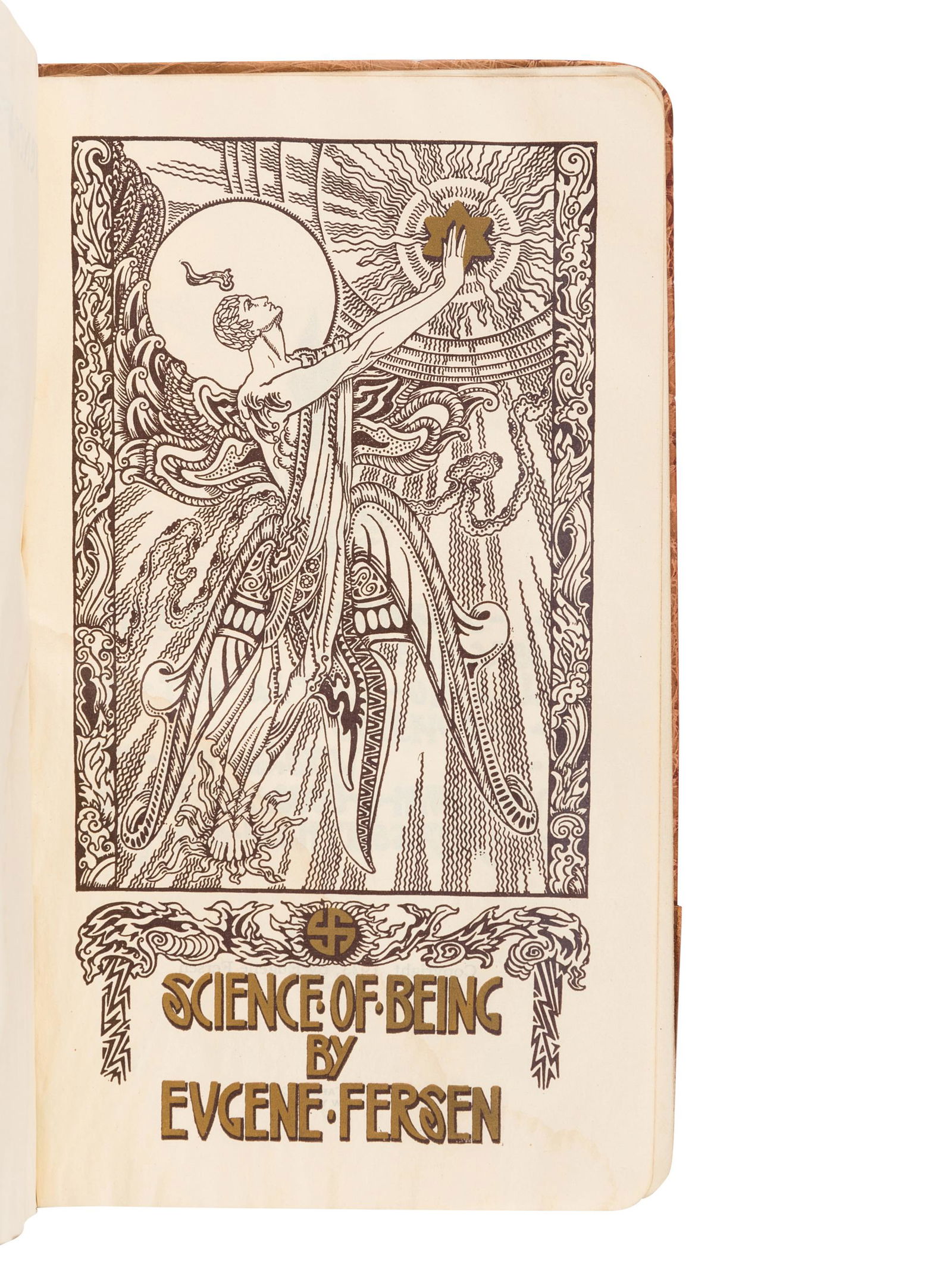 FERSEN, Eugene, Baron (1873-1956). Science of Being. (#0013) on Nov 09 ...