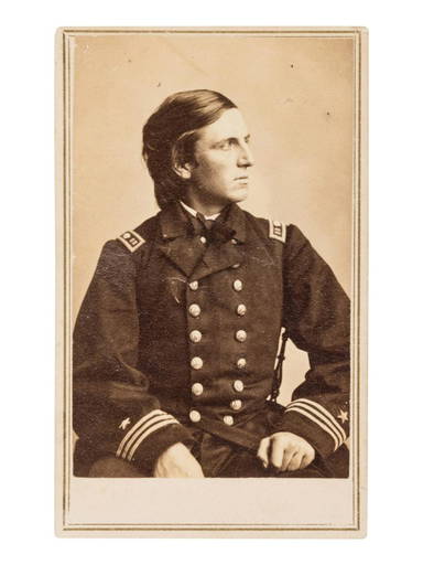 Cushing, William Barker (1842 1874). Cdv. New York: E.