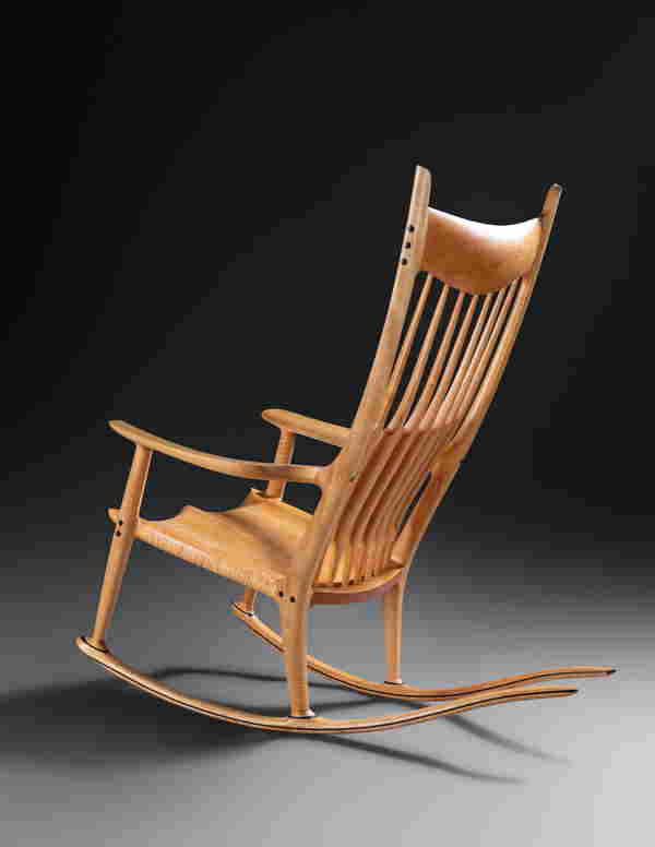 Sam Maloof (American, 1916-2009) Rocking Chair, 1991 - Nov 16, 2021 ...
