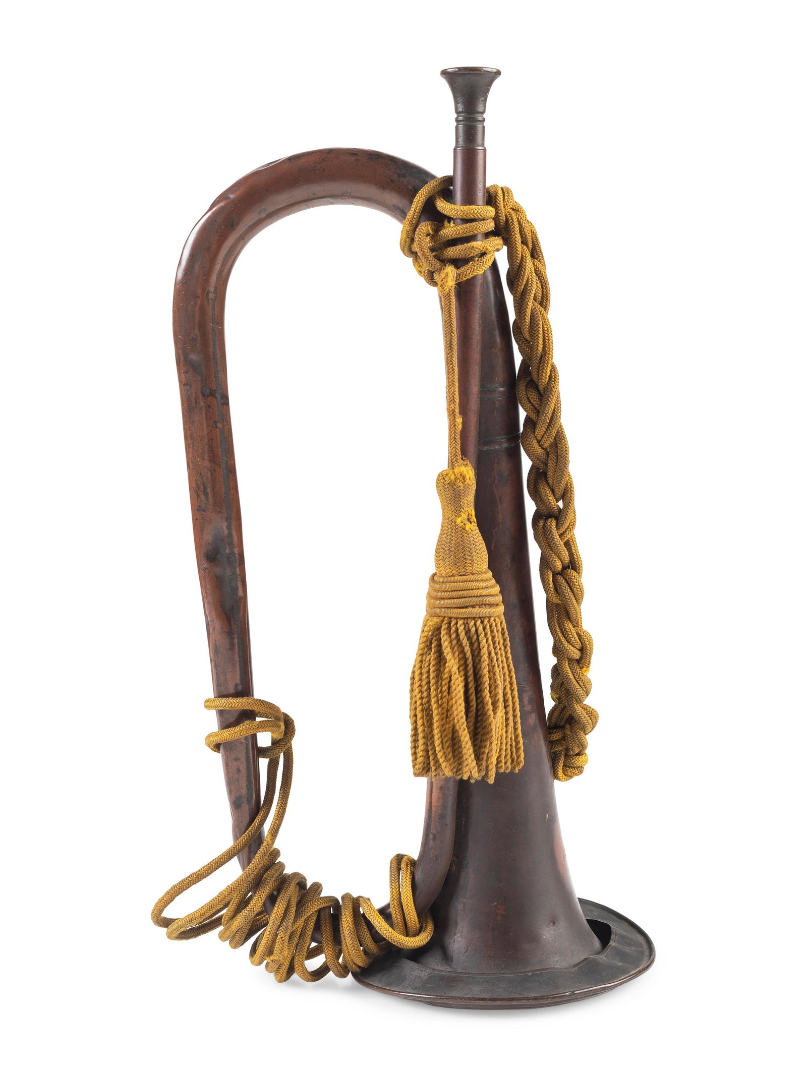Civil War US Regulation bugle with original cavalry | Barnebys
