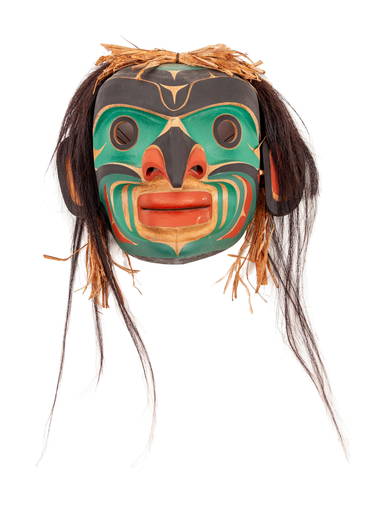 Tom Hunt (Kwakwaka'wakw, b. 1964) Mask, Bakwas, 1991 - Nov 05, 2021 ...