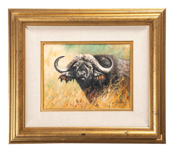 Eric Forlee (American, b. 1949) Buffalo Head Study, (#0325) on Dec 10 ...