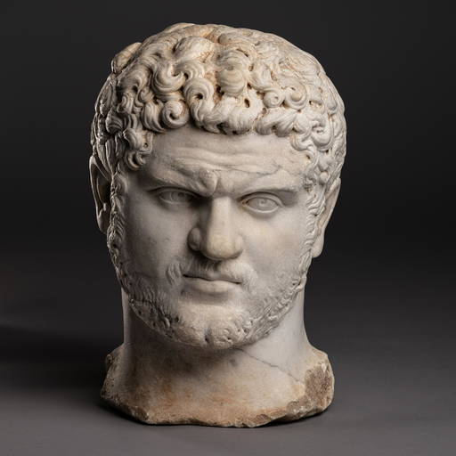 A Grand Tour Marble Portrait Head of Emperor Caracalla - Feb 02, 2022 ...