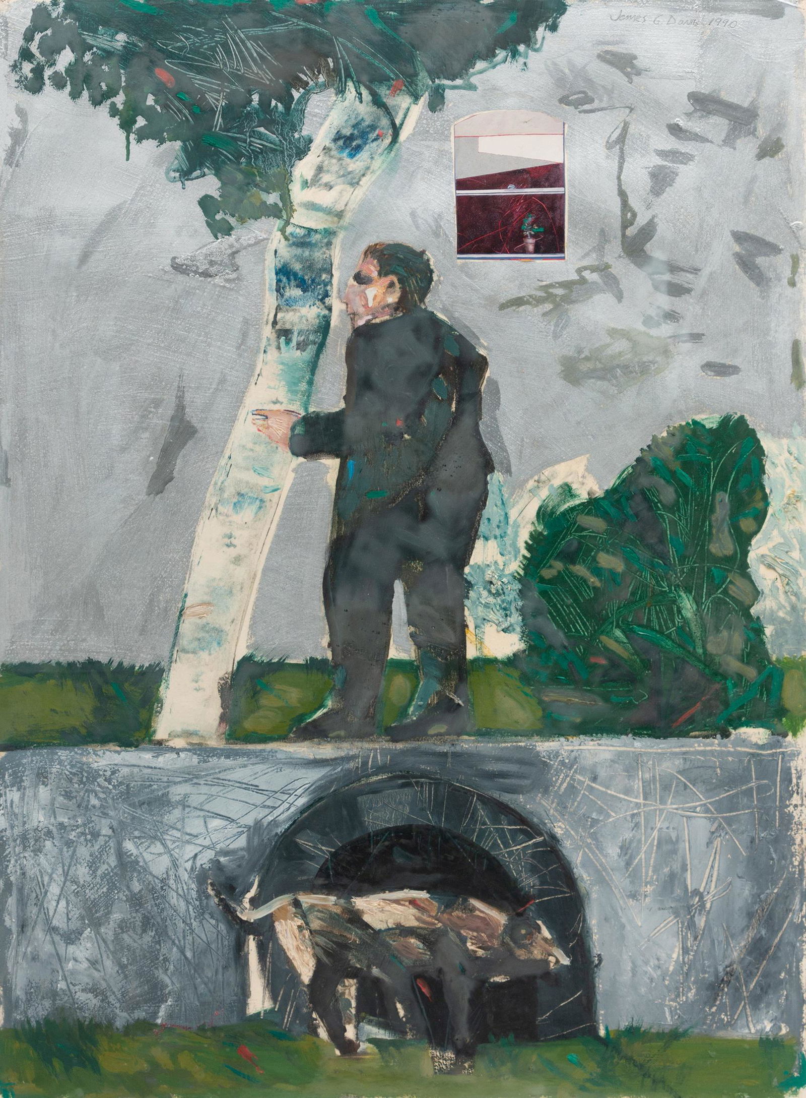 James Granberry Davis (american, 1931 2016) Oil On