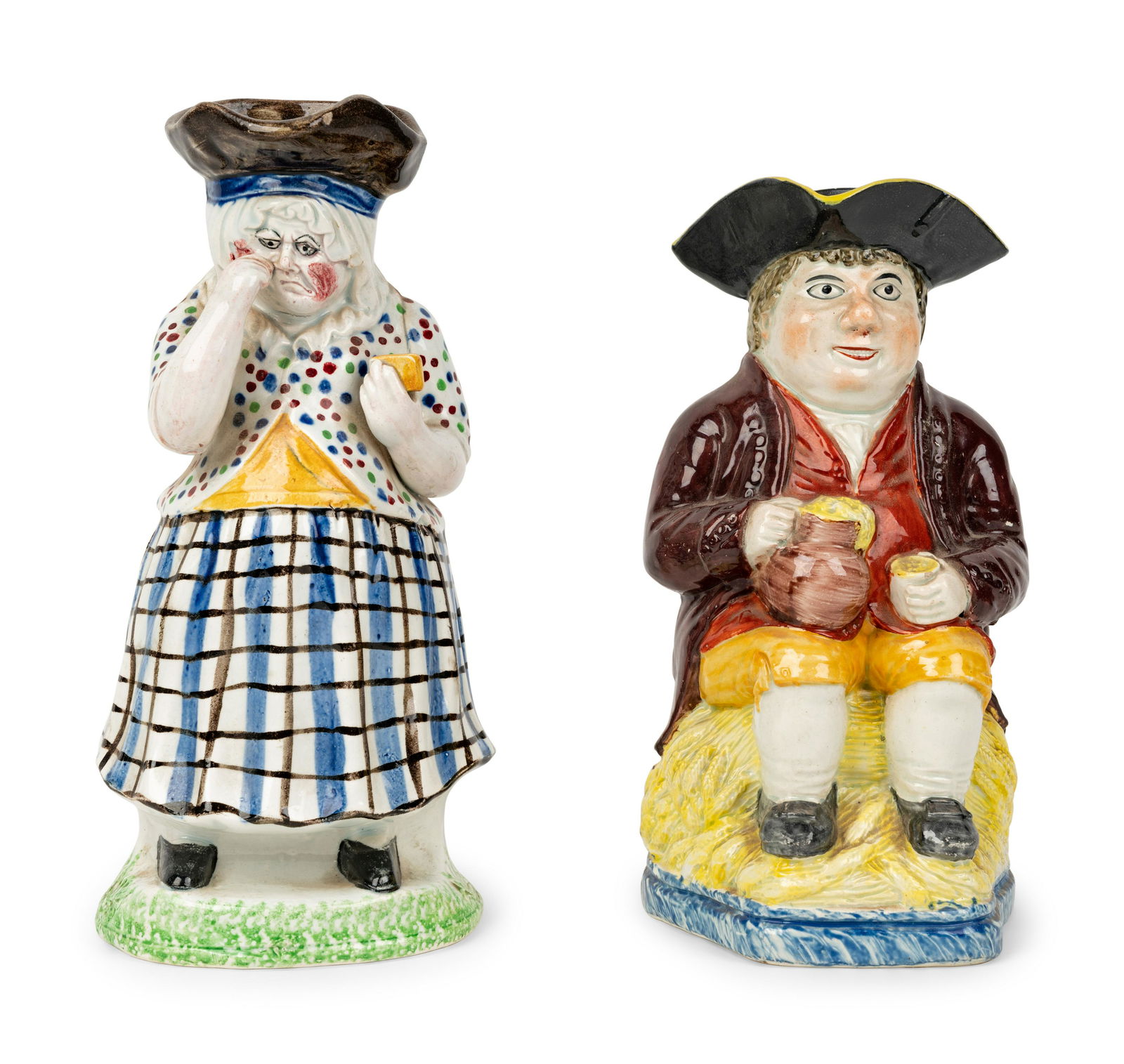 A "Scottish Farmer" Toby Jug and a "Lady Snuff Taker" Toby Jug - Mar 21 ...