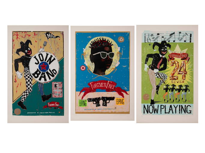 Michael Ray Charles (American, b. 1967) A group of three prints from ...