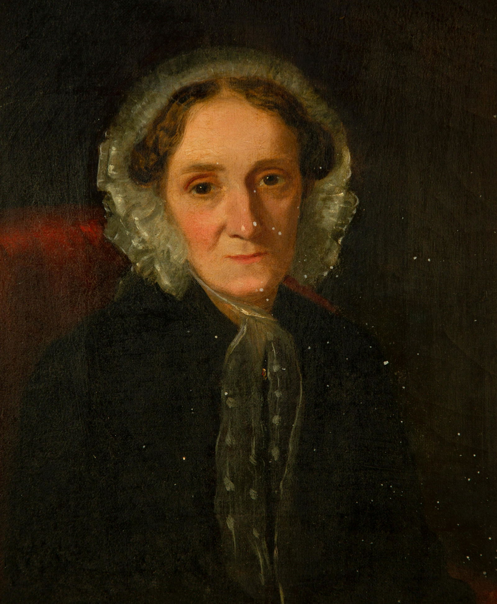 Joseph Sydney Hodges (british, 1828 1900) Portrait Of An Old Woman