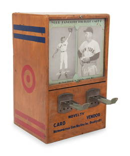 Baseball Card Vending Machine