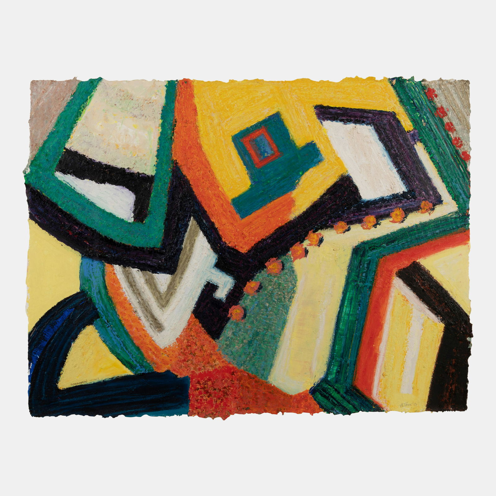 Annette Turow (American, 20th/21st century) Pythagorean Woman 5, 1997 ...